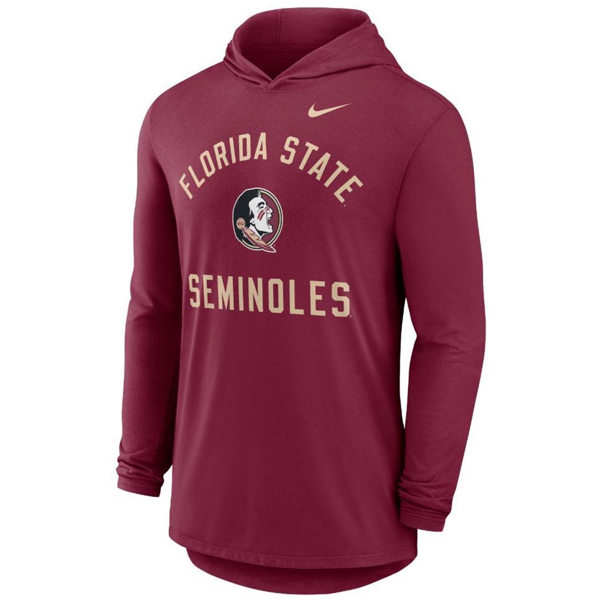 Nike Men's Florida State Seminoles/Seminole Logo Long Sleeve Hooded Tr ...