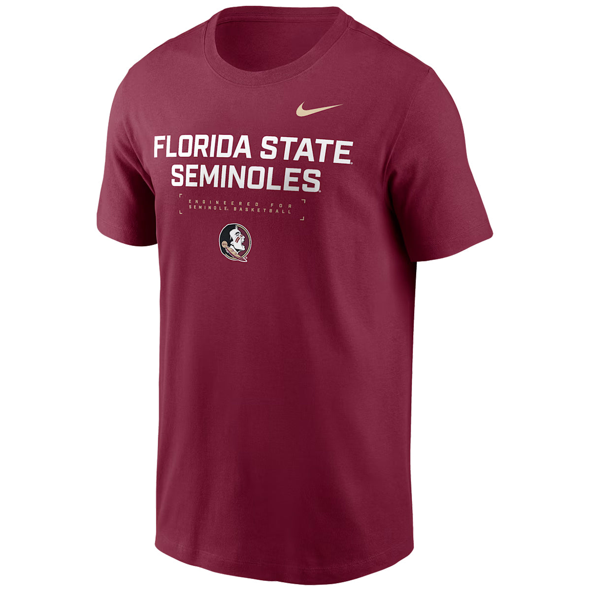 Nike Men's Florida State Seminoles/Seminole Logo Basketball Design Dri ...