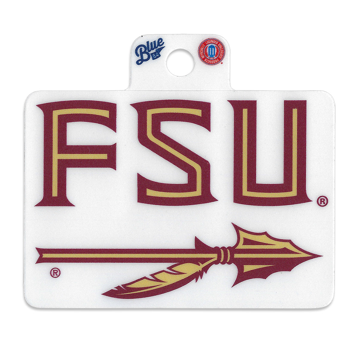 Blue 84 FSU Spear Decal – Garnet & Gold