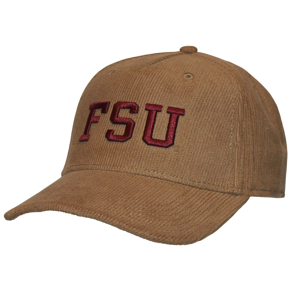 Legacy FSU Adjustable Corduroy Cap - Khaki – Garnet & Gold