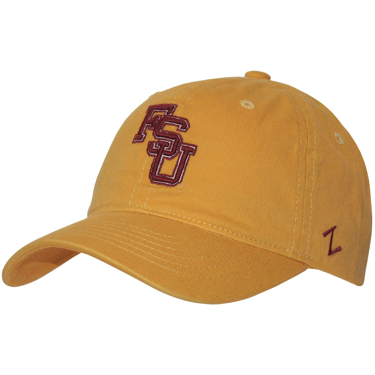 Zephyr Vault Stacked FSU Adjustable Twill Cap - Gold – Garnet & Gold