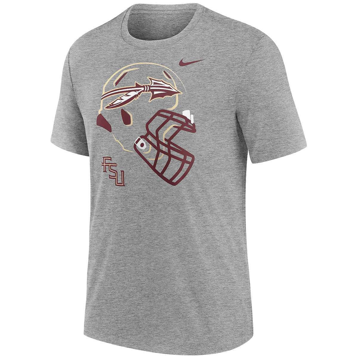 Nike Men's Florida State Helmet/Stacked FSU Design Time Honored Tradit ...
