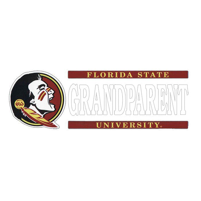 SDS Florida State University Grandparent Decal – Garnet & Gold