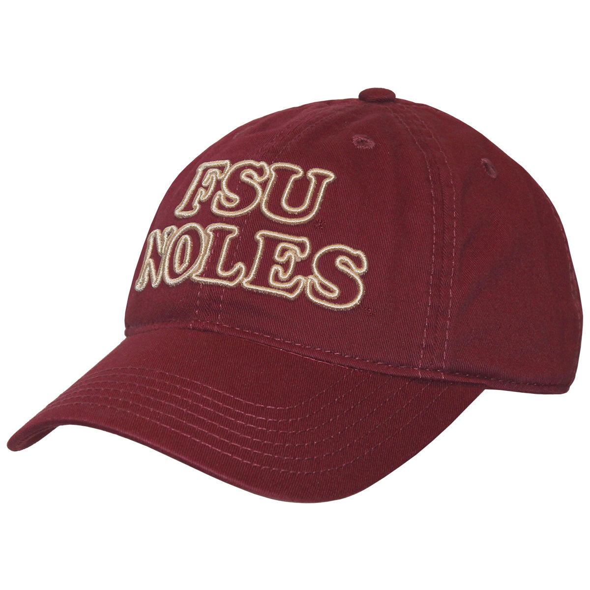 Legacy Youth FSU Noles Adjustable Twill Cap - Garnet – Garnet & Gold