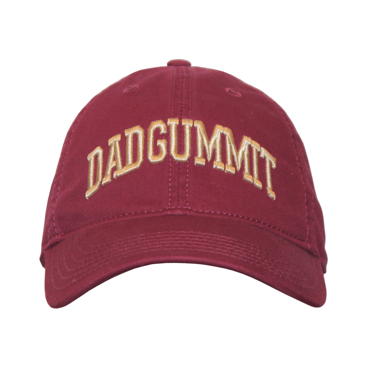 Legacy Dadgummit Adjustable Twill Cap - Garnet – Garnet & Gold