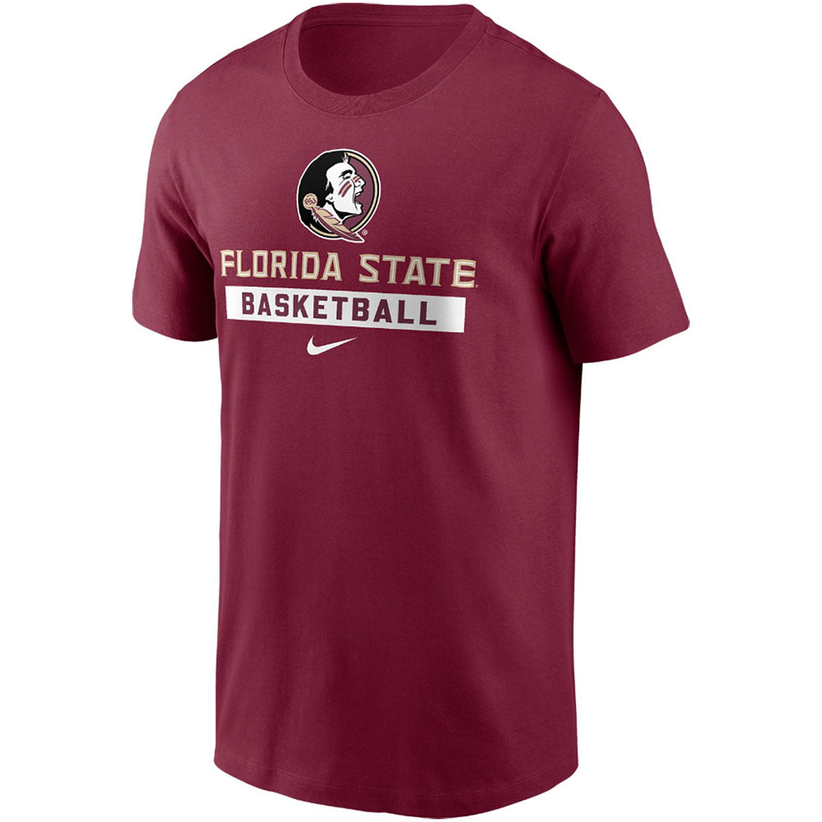 Nike Men's Seminole Logo Florida State Basketball Design Short Sleeve ...