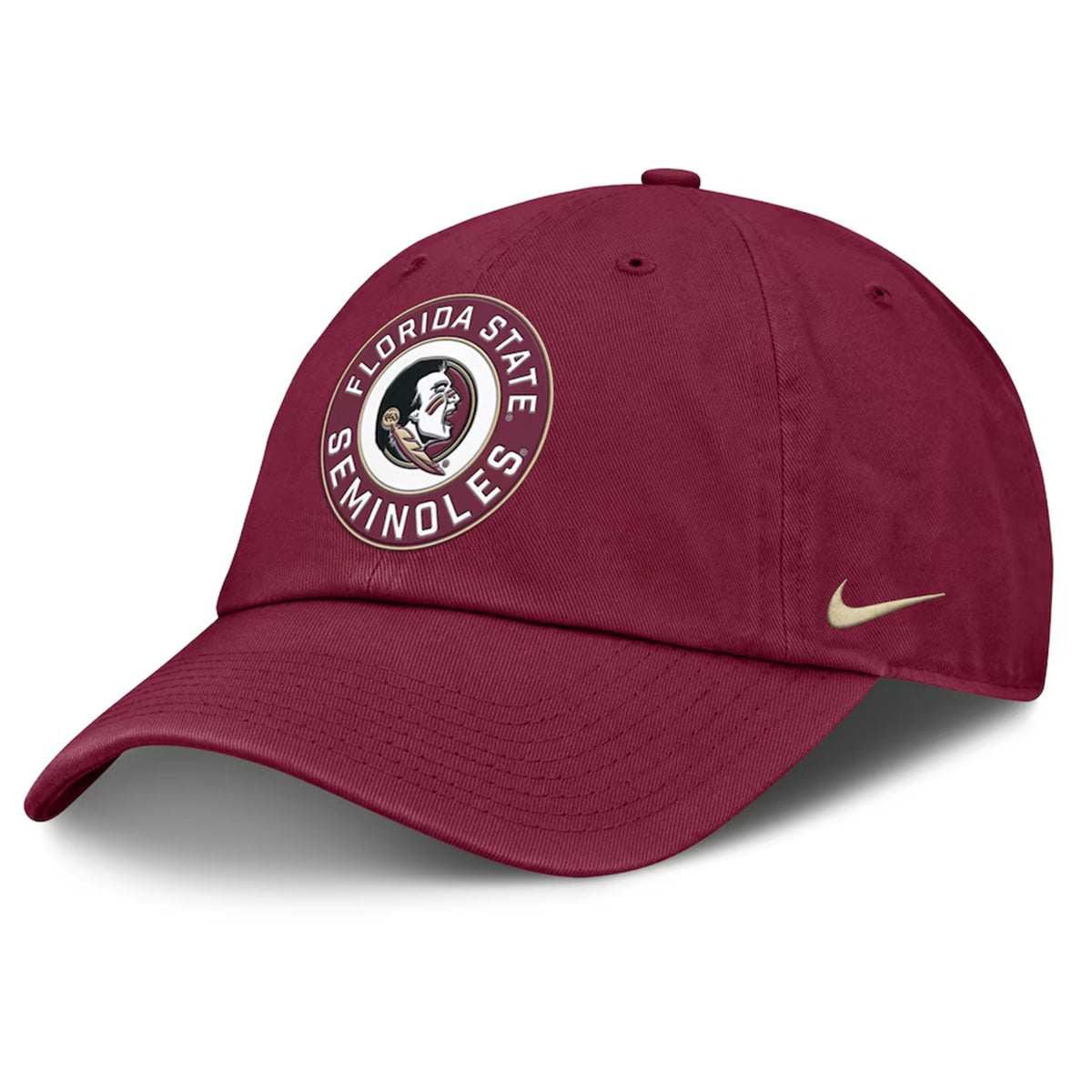 Nike Men's Seminole Logo/Florida State Seminoles Rubberized Patch Adju ...